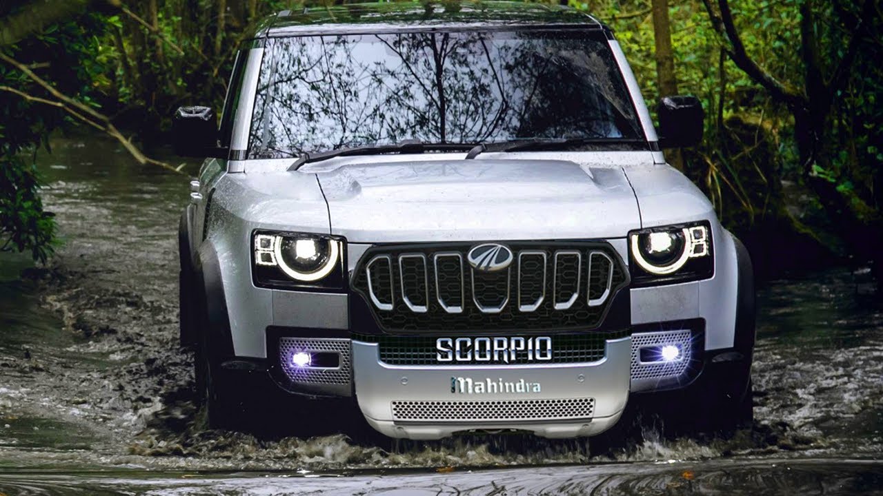 4th Generation 2020 Mahindra Scorpio 8-Seater Top Model Spotted During ...