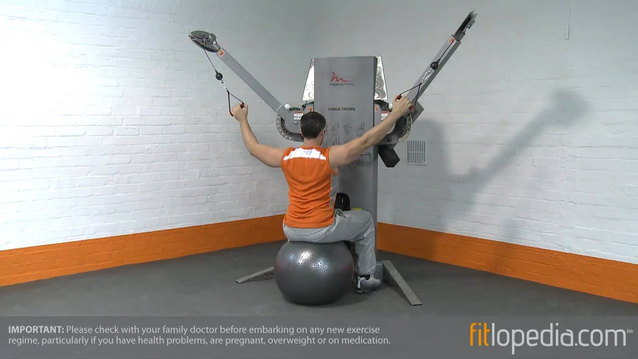 Alternate Cable Cross Lat Pull Down - YouTube