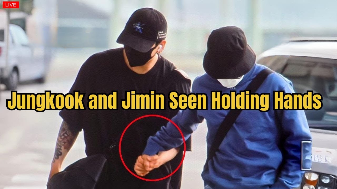 🔴Full Videos! Jungkook and Jimin Seen Holding Hands, A Sweet Moment ...