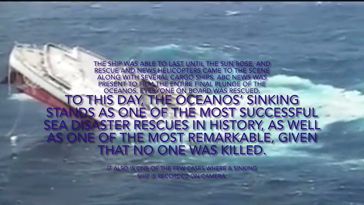 MTS Oceanos 30th Anniversary Memorial - YouTube