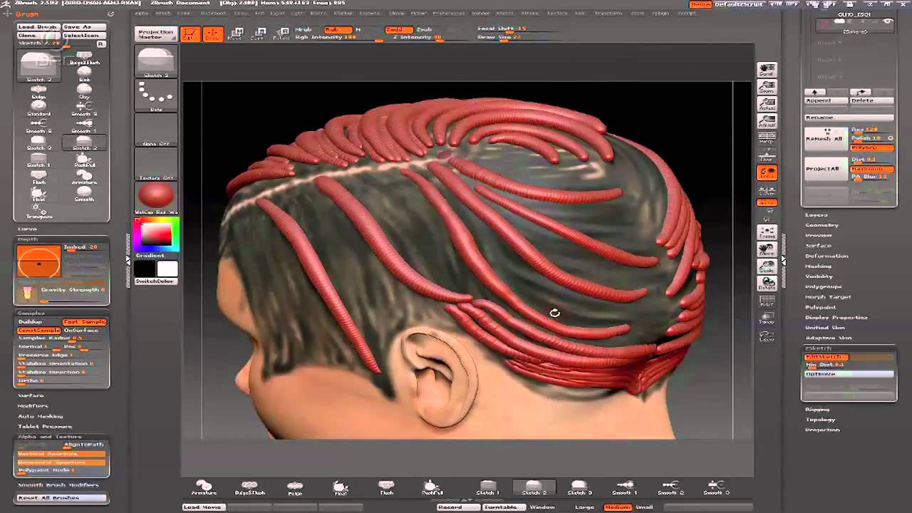 Zbrush 06 - Utilizando Zsketch para Modelar - DRC Treinamentos - YouTube