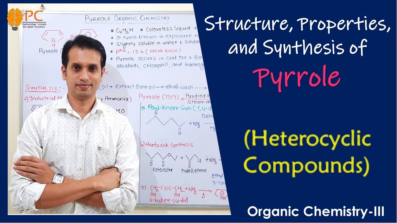 Pyrrole Organic Chemistry: Structure, Properteis, and Synthesis of ...