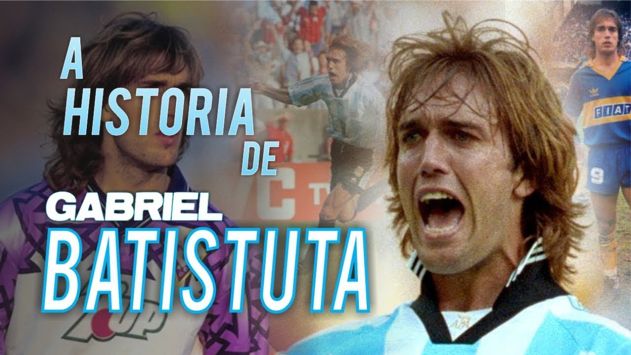 Conheça a HISTÓRIA de GABRIEL BATISTUTA - YouTube