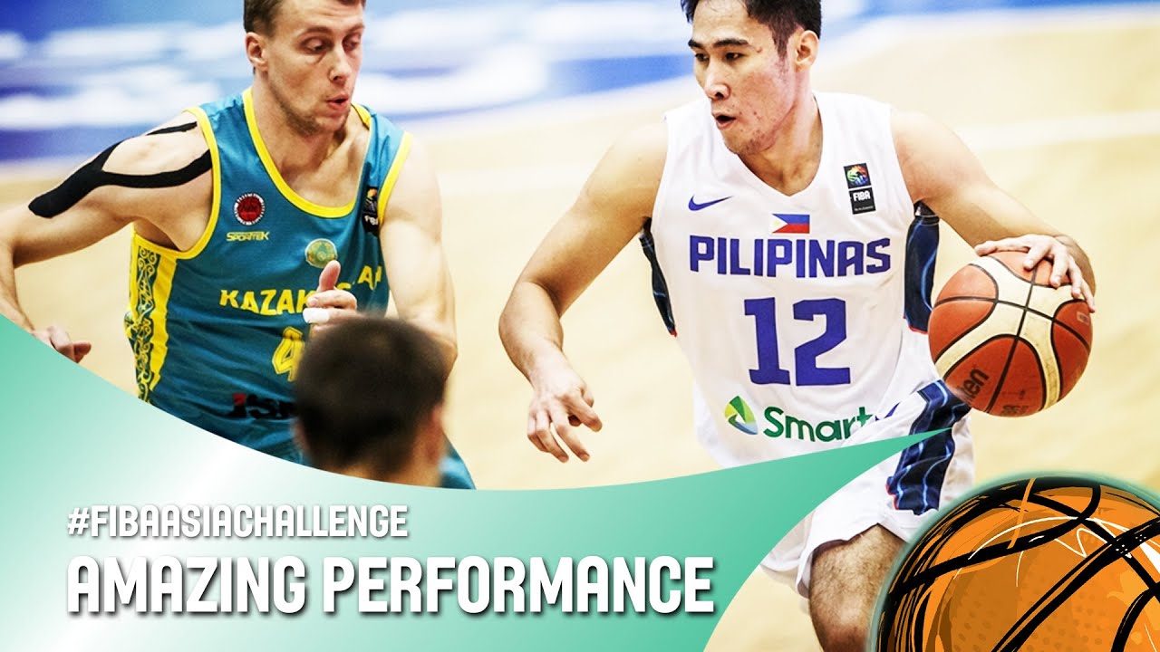 Rey Mark Belo (30 points, 11 rebounds) vs. Kazakhstan - FIBA Asia ...