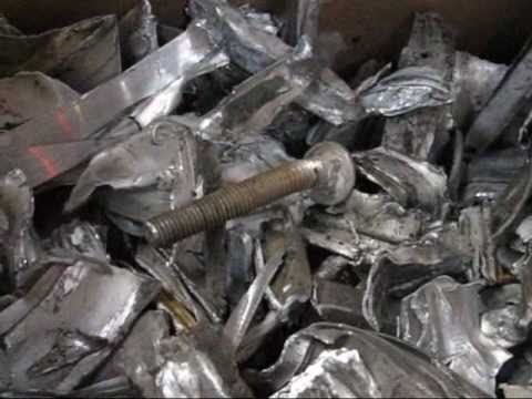 Metals Shredding: Aluminium Extrusion (P&Q) - YouTube