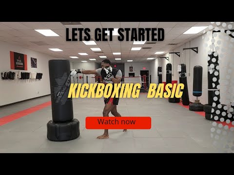KICKBOXING BASICS :The fundamentals of Kickboxing! - YouTube