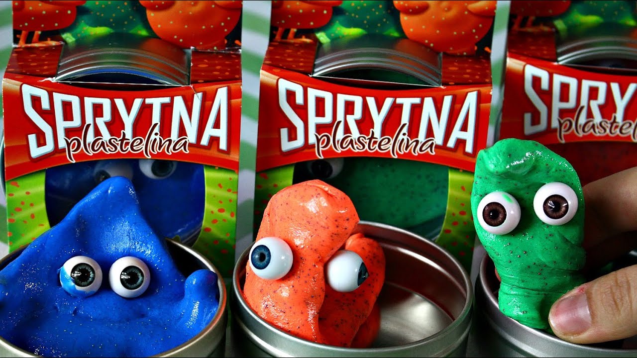 Thinking Putty Monsters / Sprytna Plastelina Potworki - YouTube