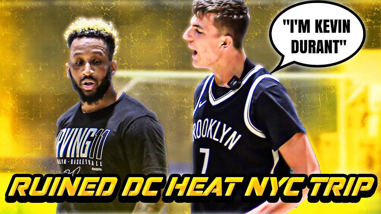 WE EXPOSED DC HEAT & HIS TEAM OF DURANTS 5V5 BASKETBALL IN BROOKLYN NYC ...