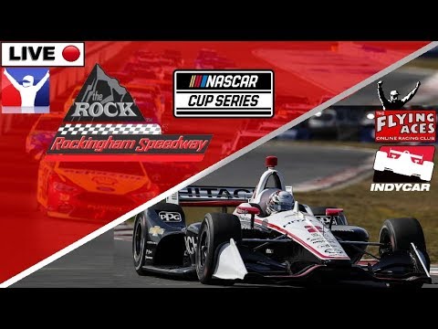 IndyCar & Rockingham: iRacing Live: Flying Aces: 6 April 2020 - YouTube