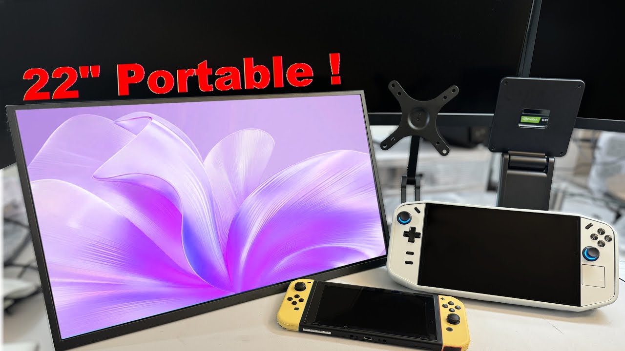 It's HUUUUGE - UPerfect Unify UMax22 - 22" Inch Monitor 1440P Portable ...