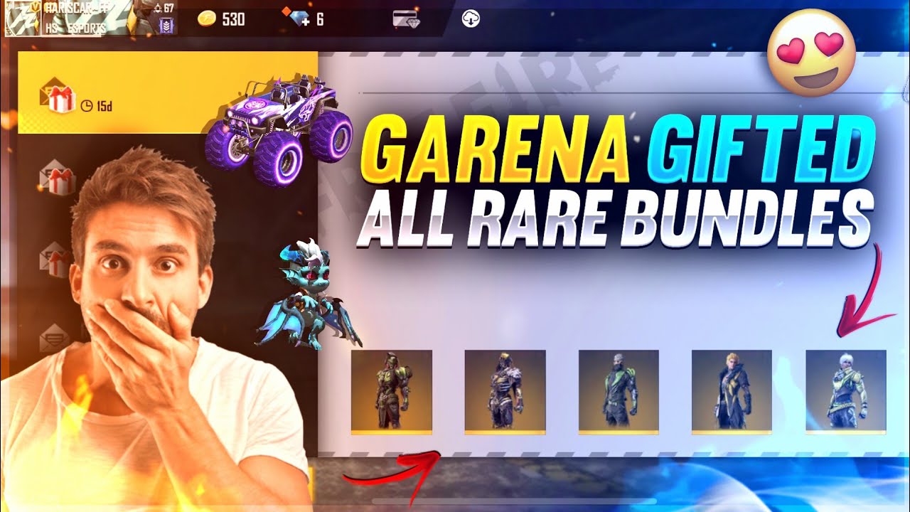 💥 Garena Gifted Free New All Bundle Earth Shaker 💥 // Tips and Tricks ...
