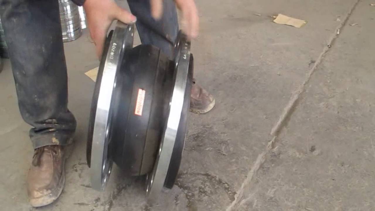 Flange installation and dismantling - YouTube