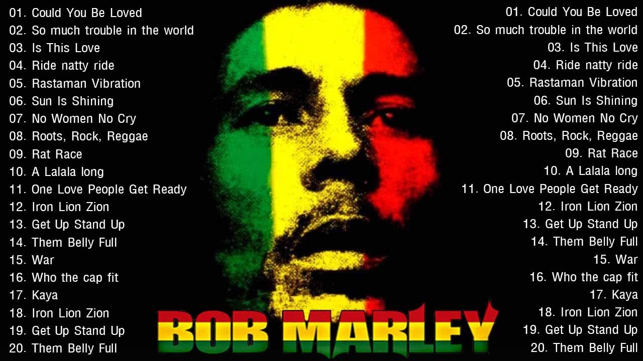 Bob Marley Greatest Hits Full Album - The Very Best of Bob Marley - Bob ...