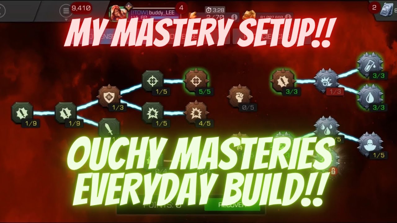 MY MASTERY SETUP!! I Use This Setup For All Act Content And Alliance ...
