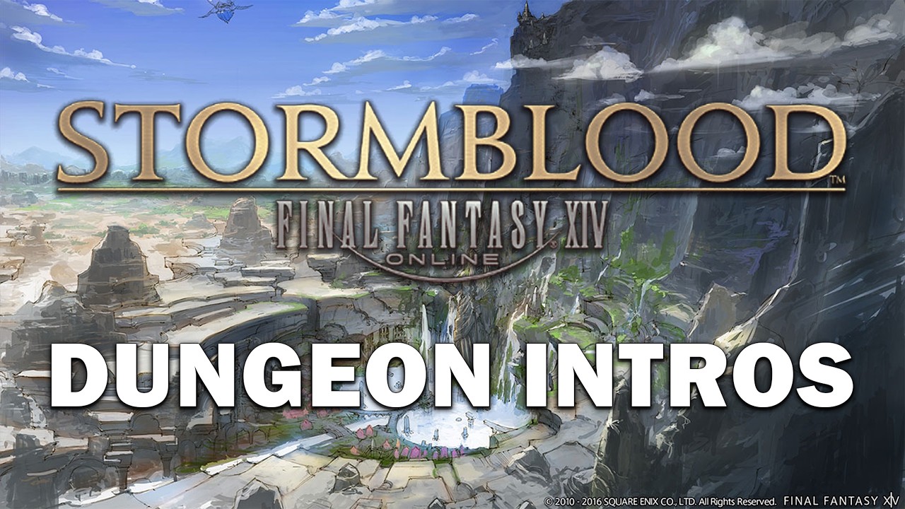 FFXIV Dungeon Intros - Stormblood (Dawntrail 7.0 Graphics Update) - YouTube