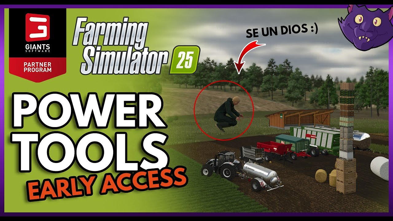 🚜 FARMING SIMULATOR 25 | MOD | Power Tools (early access) - YouTube