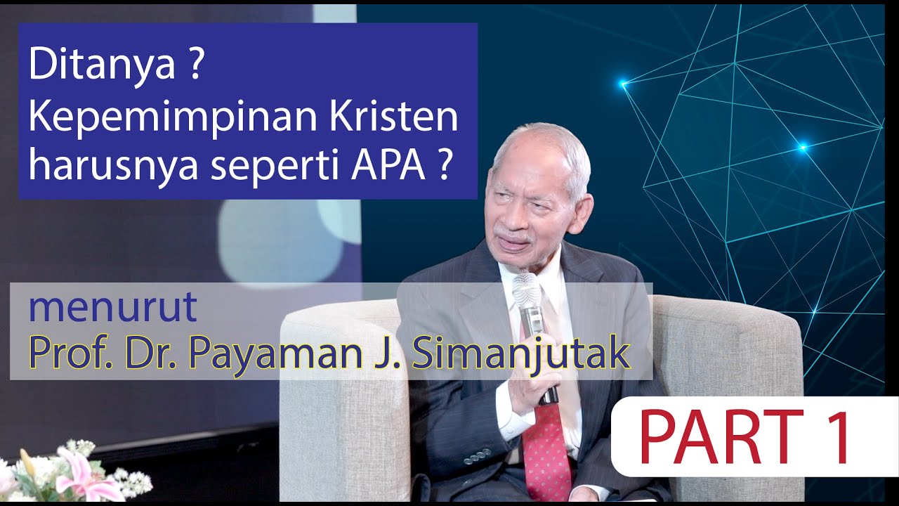 Podcast Prof. Dr. Payaman J. Simanjuntak | Part 1 - YouTube