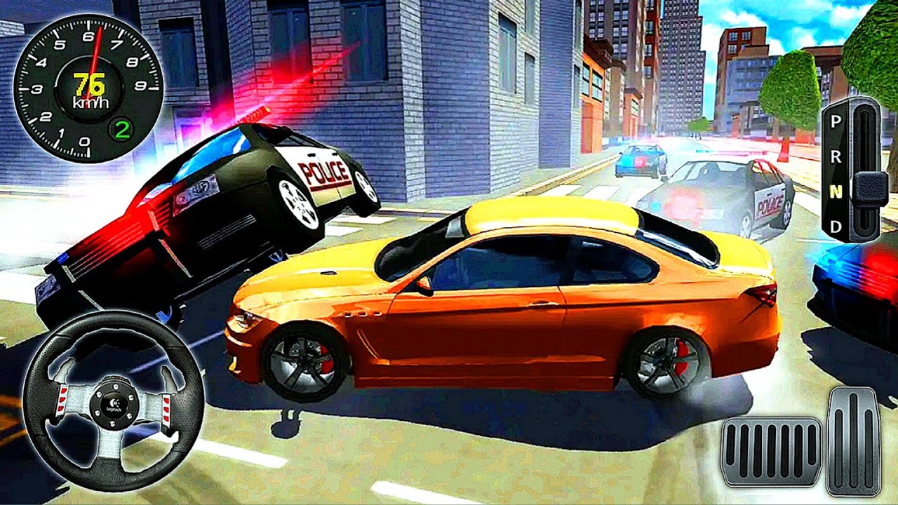 Police Escape Car Drive Simulator - Extreme City Car Driving Racing ...