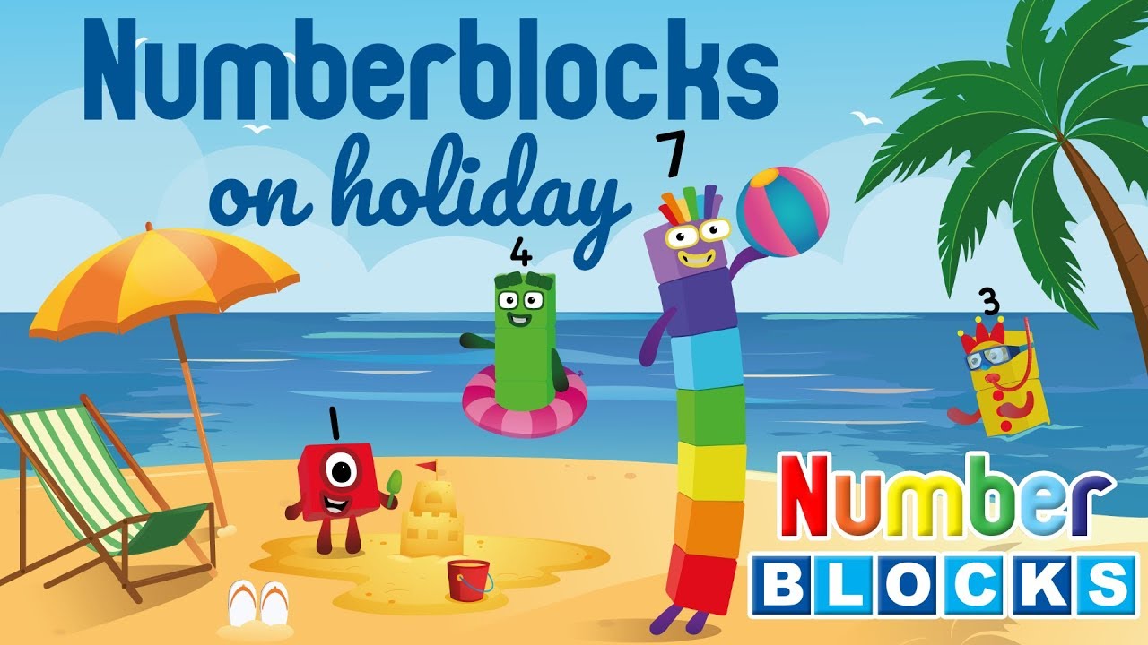 Numberblocks on Holiday | Playtime Club TV - YouTube