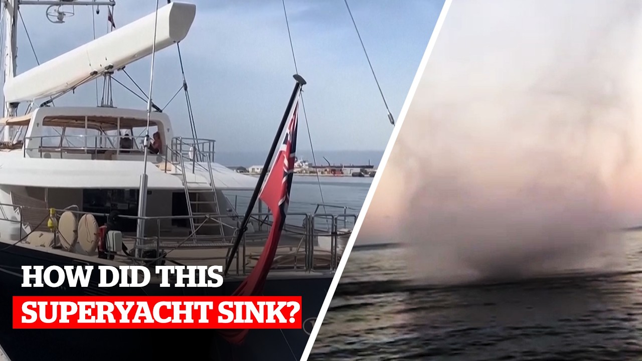 Experts Can't Figure Out Why Bayesian Superyacht Sank - YouTube