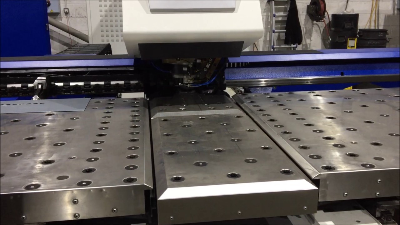 Trumpf TruPunch 5000 Delivery, Install & Test - YouTube