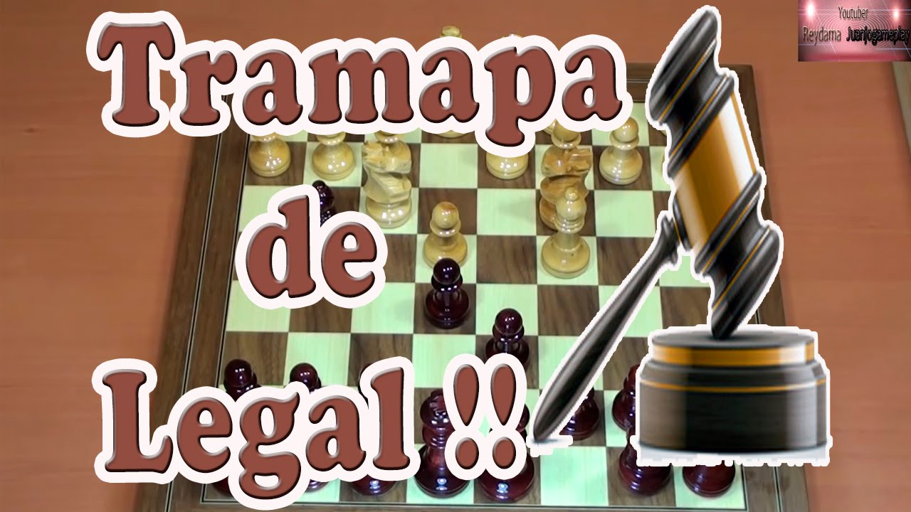 Trampa de Legal | Jaque Mate de legal | Celada de ajedrez - YouTube