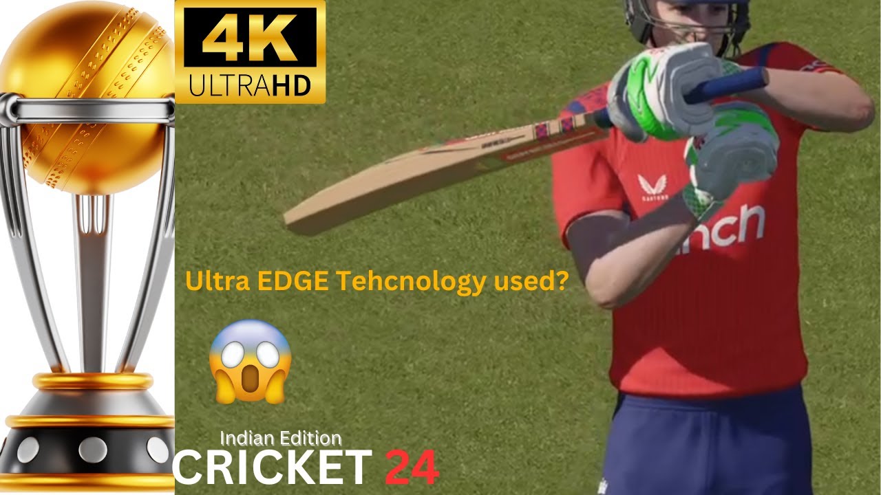 Cricket 24- Ultra Edge motion technology is used for first time | England vs SriLanka | - YouTube