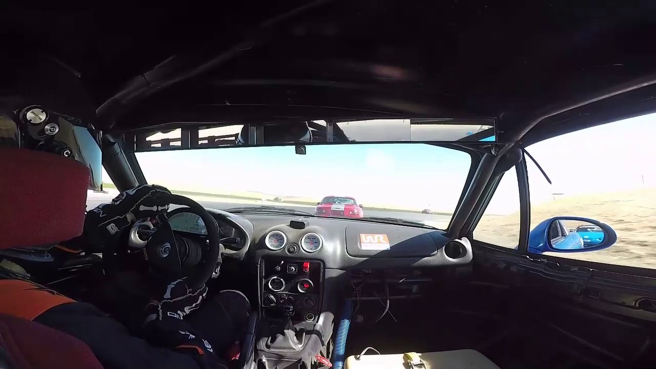 NASA Championship at Thunderhill - Spec Miata Q Race 1 29th to 10th ...