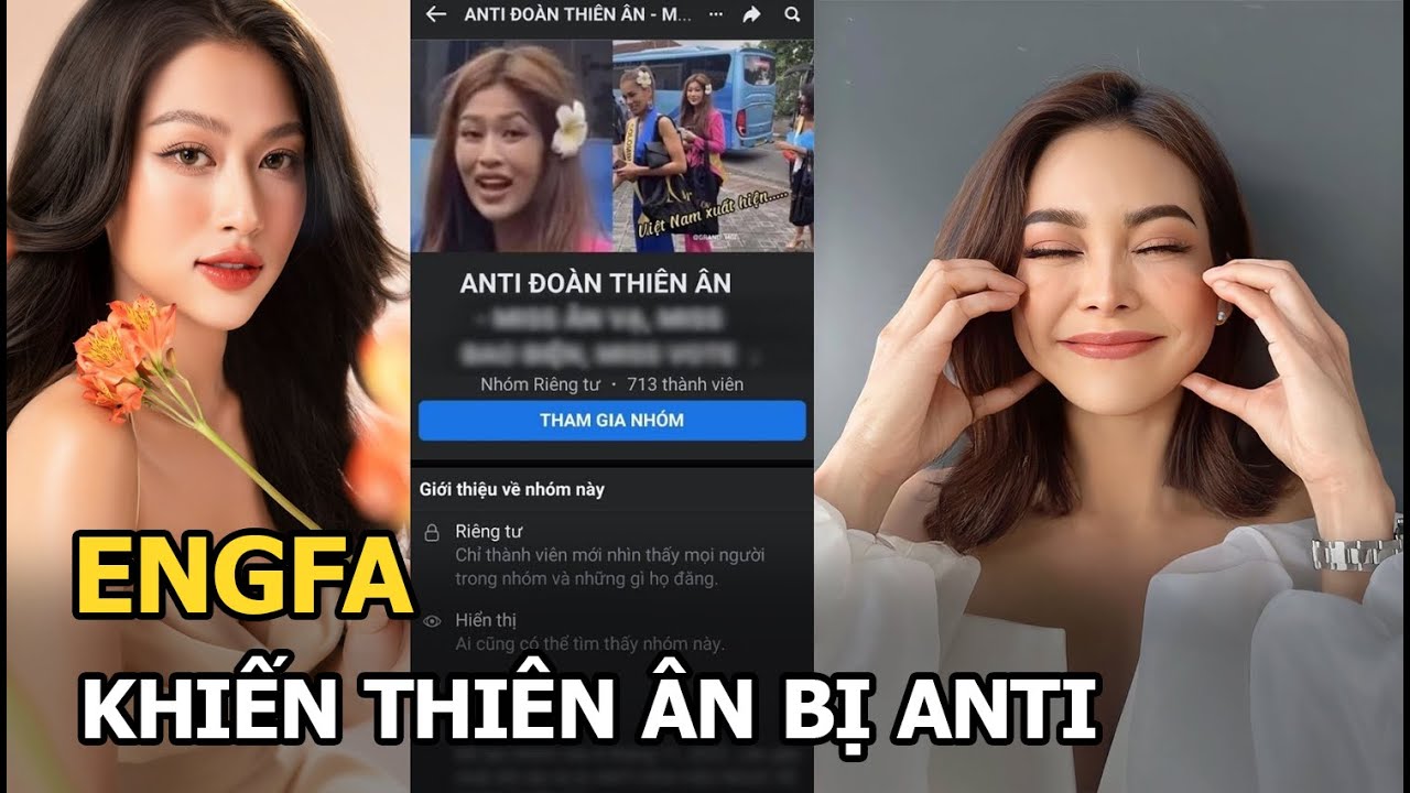 Engfa “đứng sau” khiến Thiên Ân bị lập group anti-fan “chơi xấu”: Drama chưa dừng lại? - YouTube