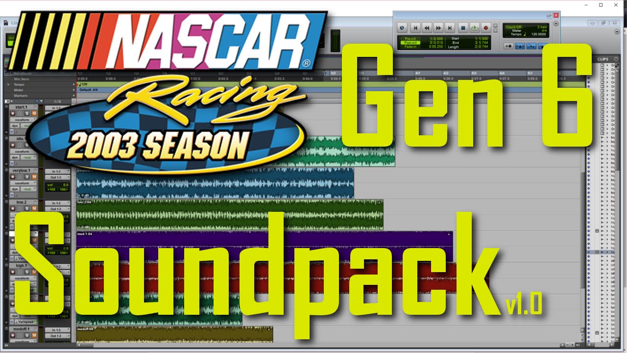 TheBenCrazy's NR2003 Gen6 Soundpack v1.0 - YouTube