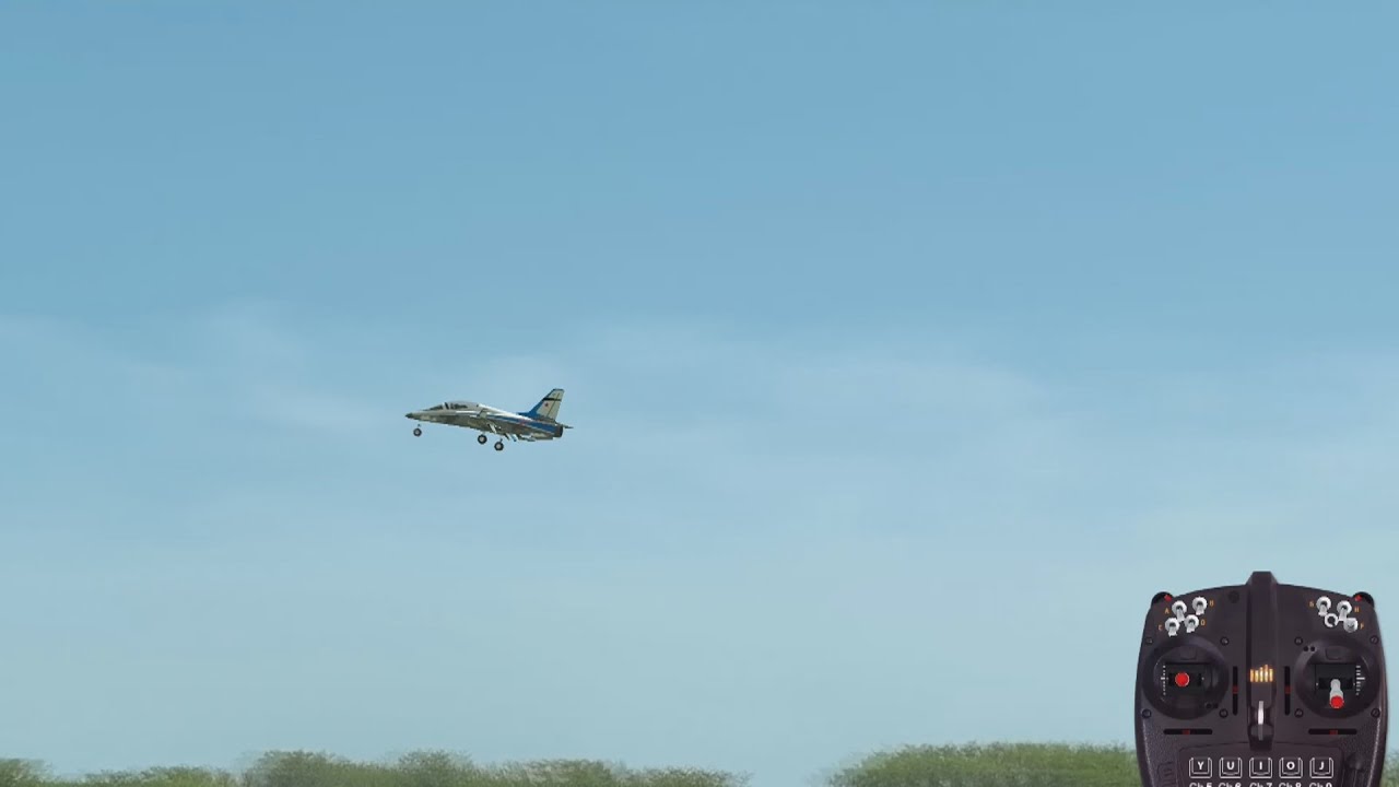 RealFlight E-flite Viper Demo - YouTube