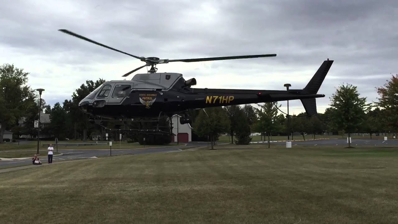 Ohio state Highway Patrol chopper - YouTube