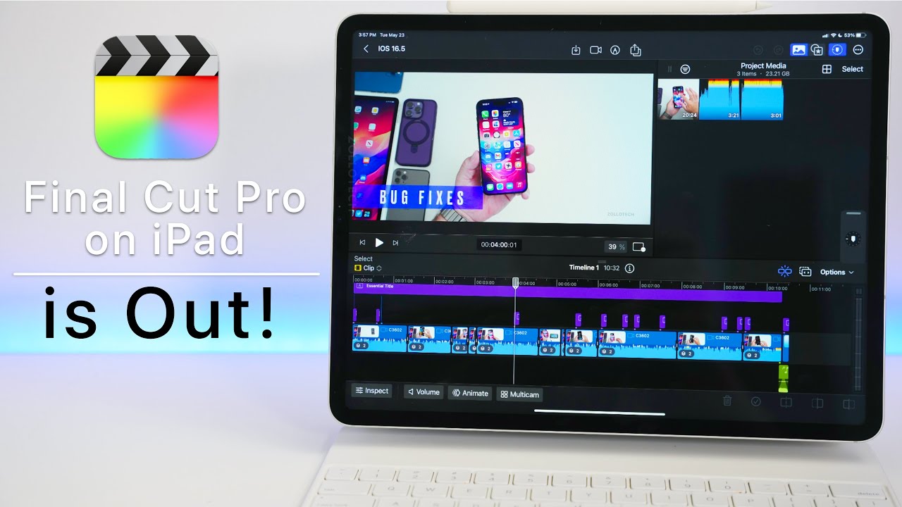 Final Cut Pro for iPad is Out! - First Impressions - YouTube