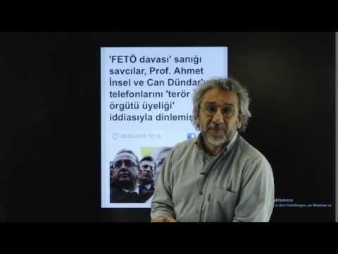 Can Dündar ''Gülen'e yardım ve yataklığın bir numaralı sanığı Erdoğan olacaktır''