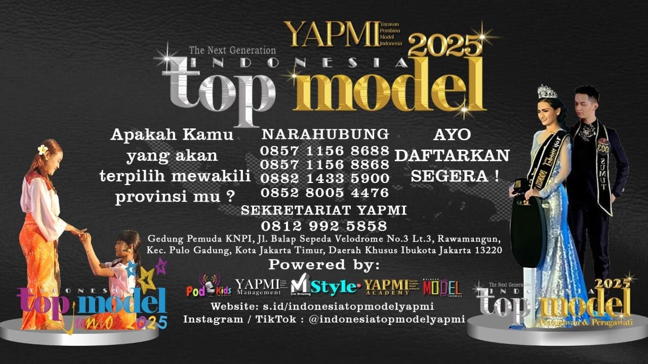 Indonesia Top Model YAPMI 2025 - YouTube