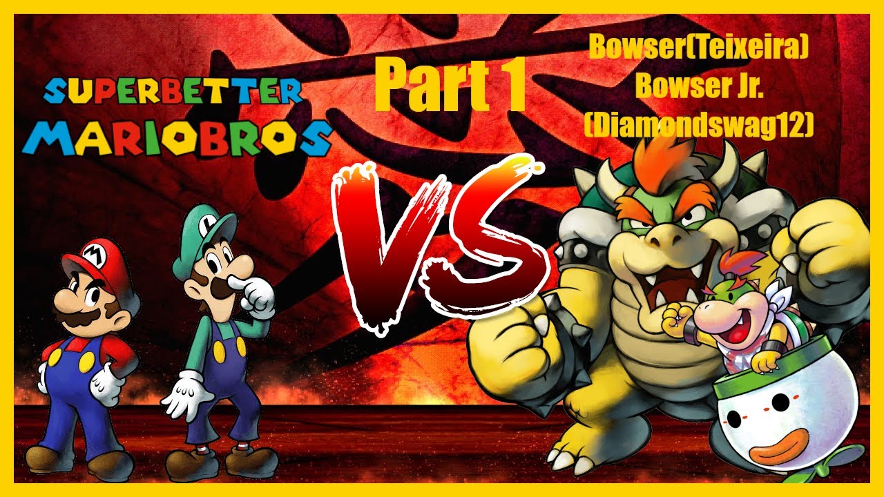 [M.U.G.E.N] [Request Fight] Super Better Mario and Luigi vs. Bowser and ...