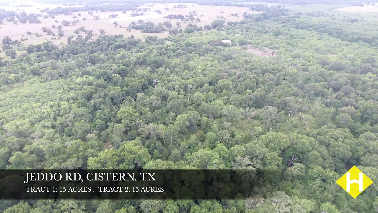 2 TRACTS, JEDDO RD, CISTERN, TX - YouTube