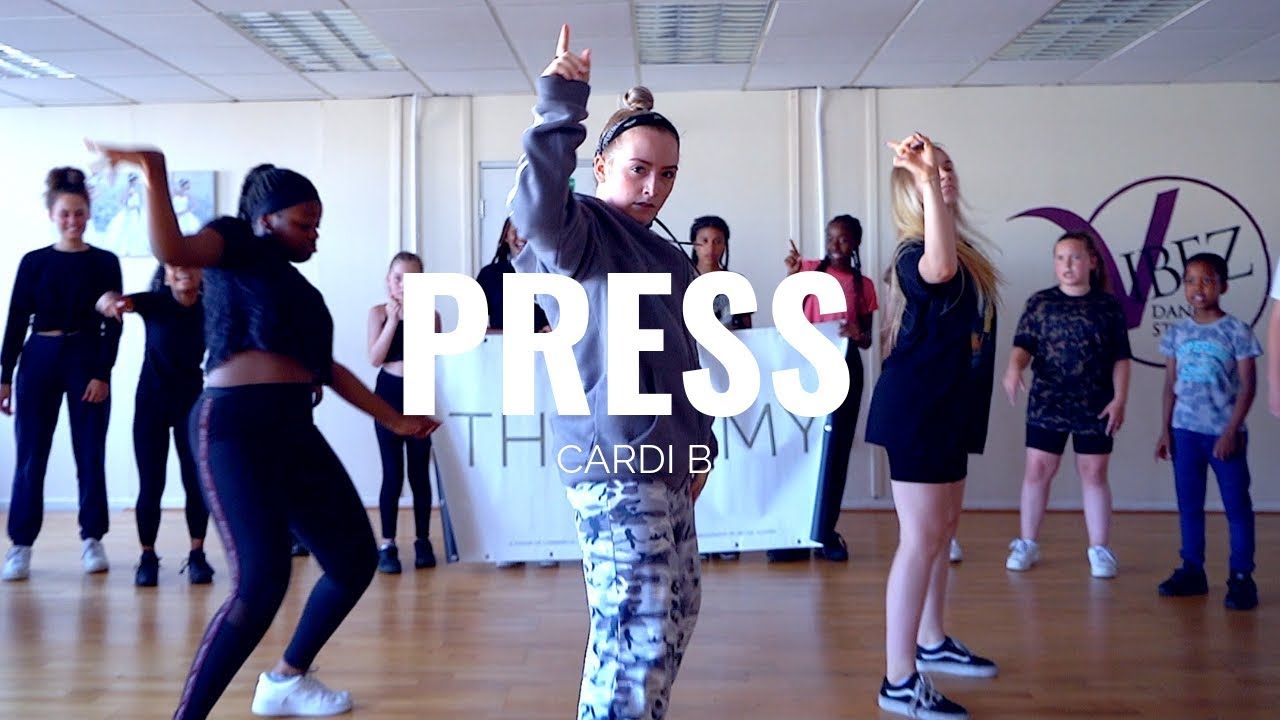 PRESS - Cardi B | Chelsea Morris Choreography | Teens Hip Hop - YouTube