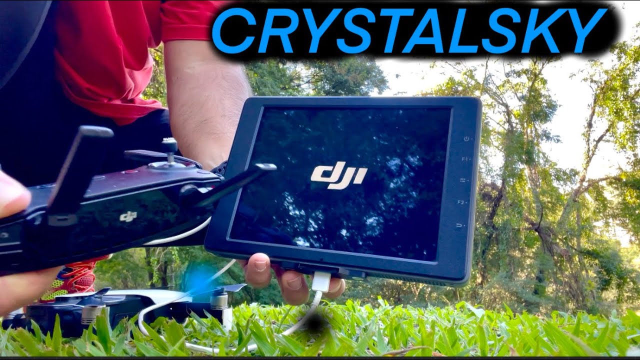 TELA INCRÍVEL DJI CRYSTALSKY. - YouTube