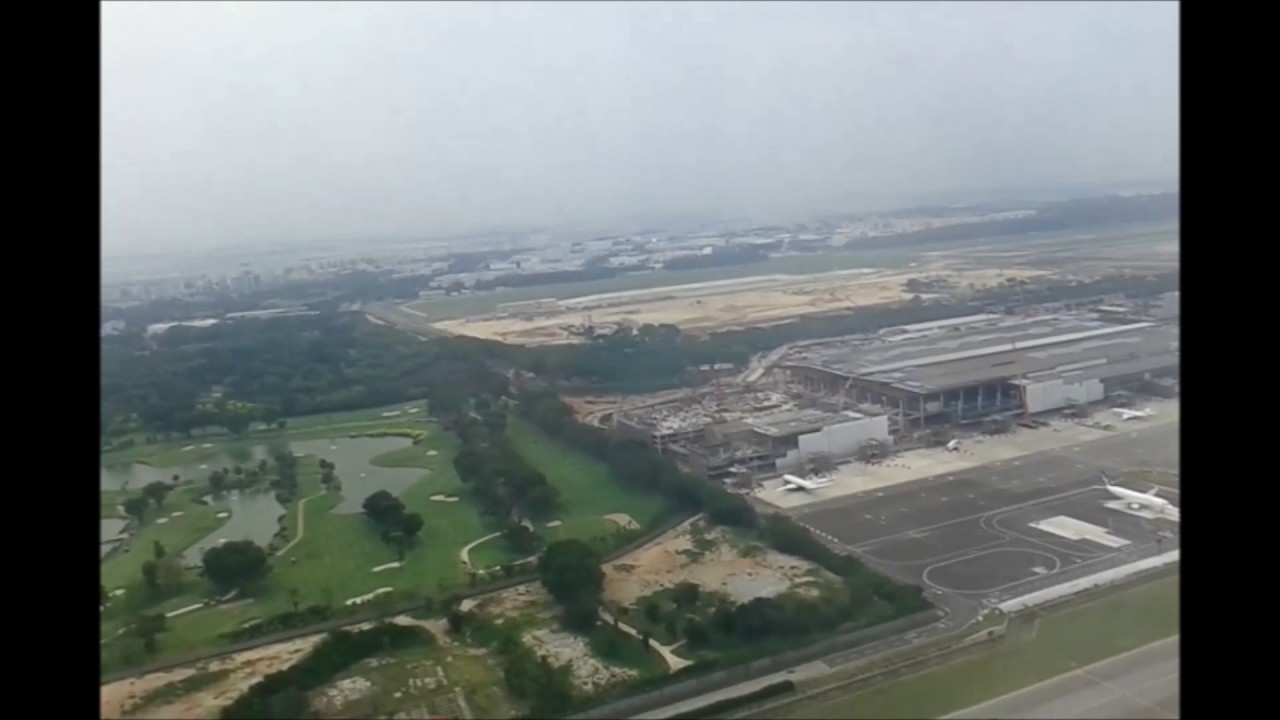 2015.8.26 China Airlines 中華航空CI754 A330 新加坡樟宜國際機場(SIN)~臺灣桃園國際機場(TPE) 起飛 ...