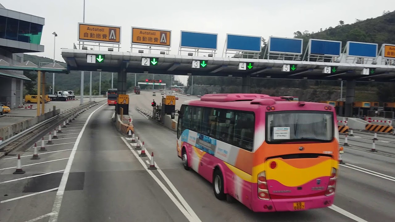 Hong Kong Bus CTB 8406 @ R11 城巴 Alexander Dennis Enviro500 MMC 迪士尼樂園 北角 ...