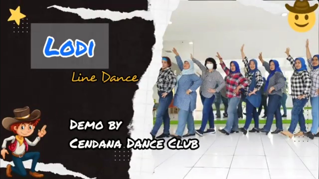 LODI - Line Dance (Demo) - YouTube