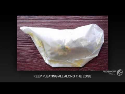 How to Fold Parchment Paper for Fish en Papillote - YouTube