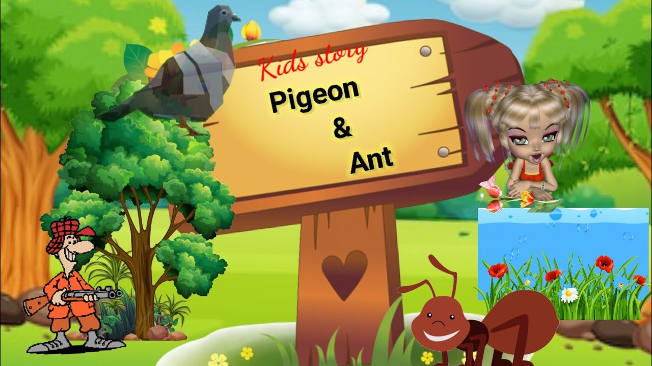 English Story, English kids Story, Two Friends Moral Story ,kids lern ...