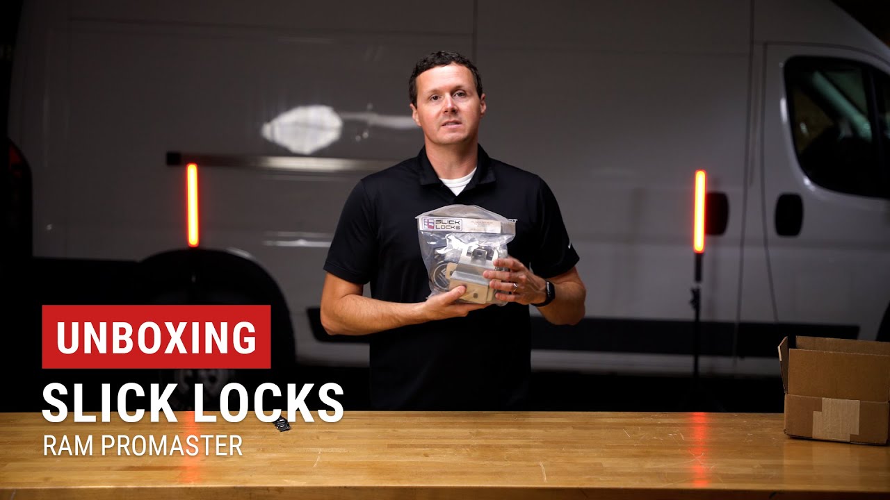 Unboxing Slick Locks for RAM ProMaster Cargo Vans - YouTube