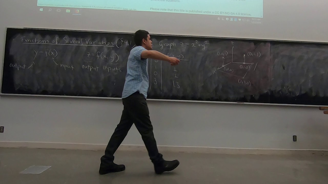 MAT 232: Wednesday 2020-01-22 Part 3 - YouTube