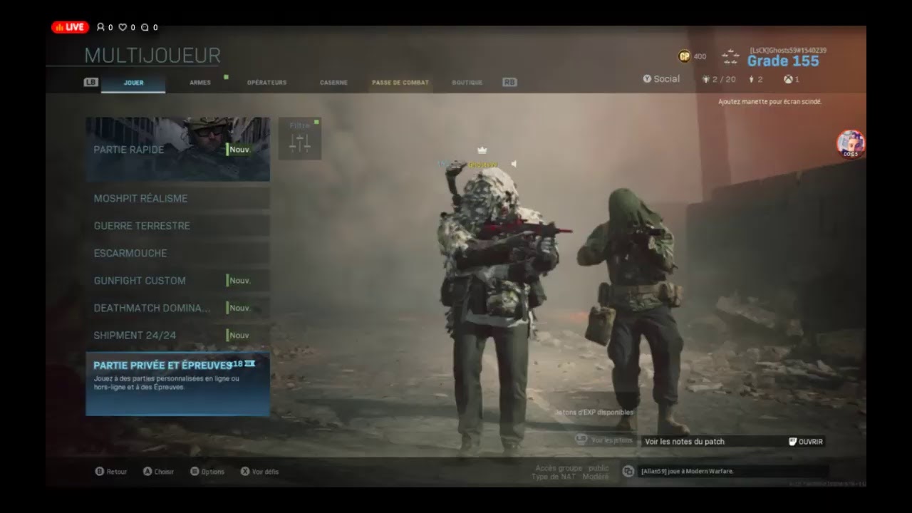 Live call of duty/duo - YouTube