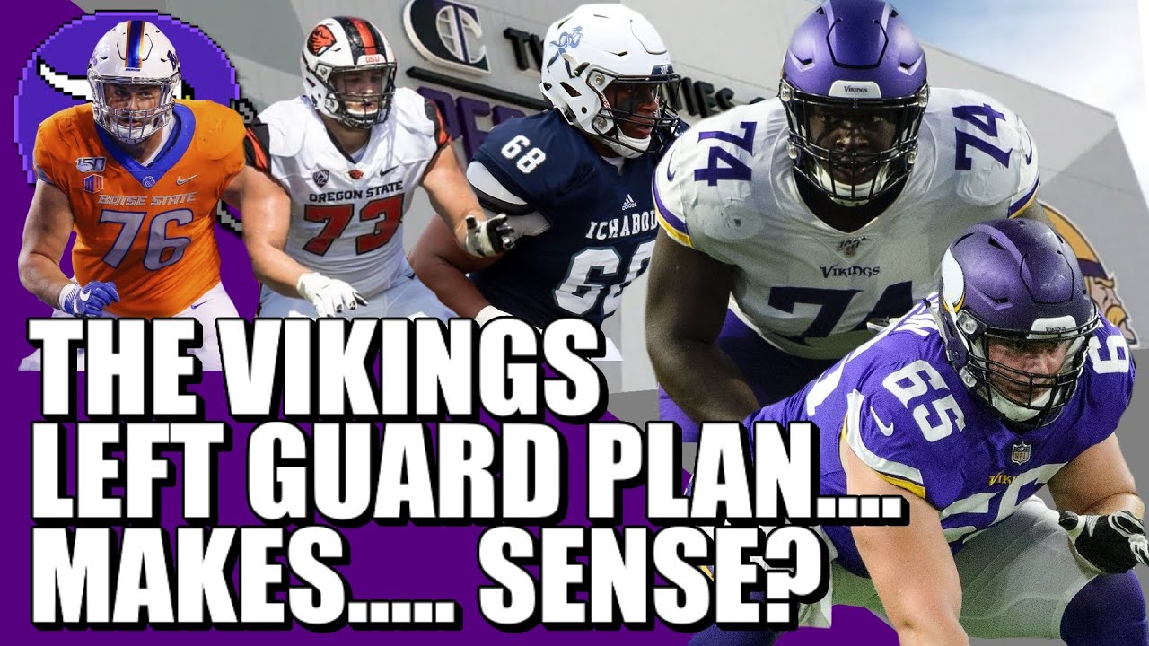 The Vikings Left Guard Plan... Makes Sense? 🤔🤔🤔 - YouTube