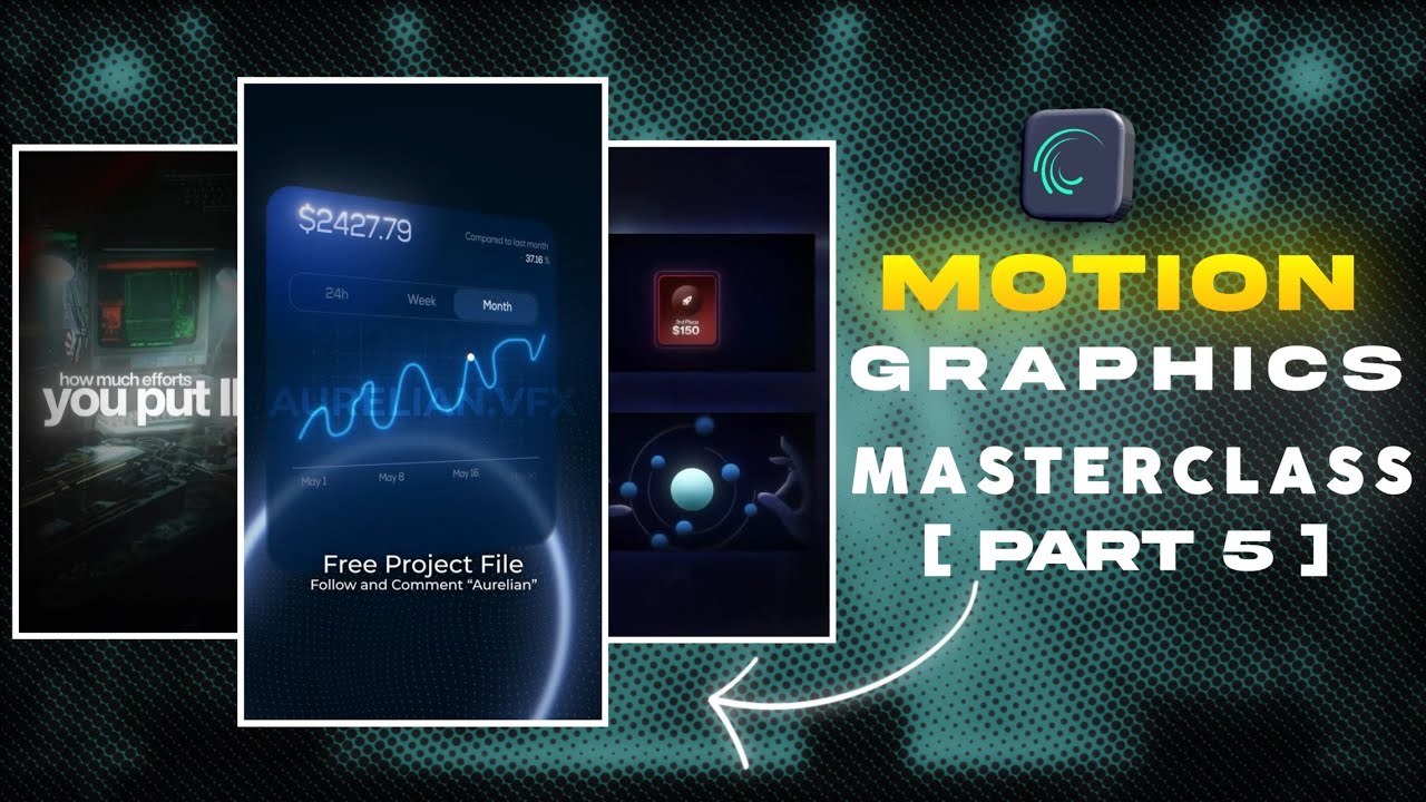Motion GRAPHICS Editing in Mobile Like pc [ Part 5 ] - YouTube