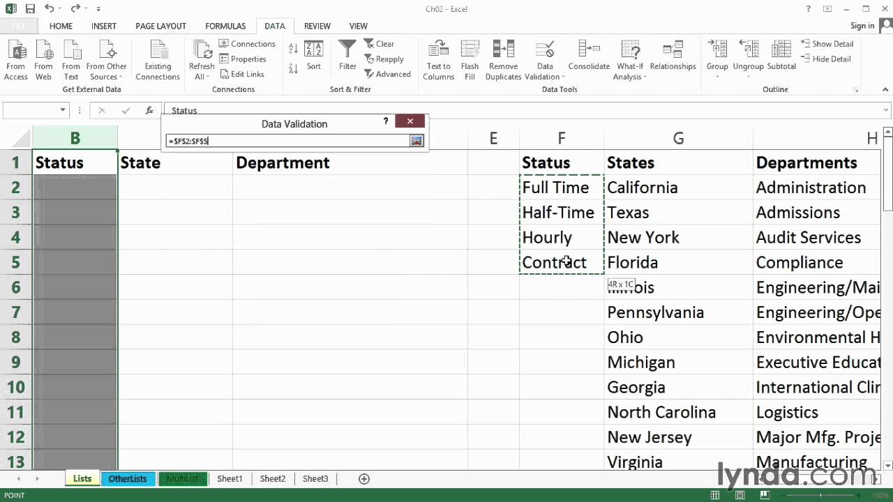 01 Short list and long list variations - YouTube